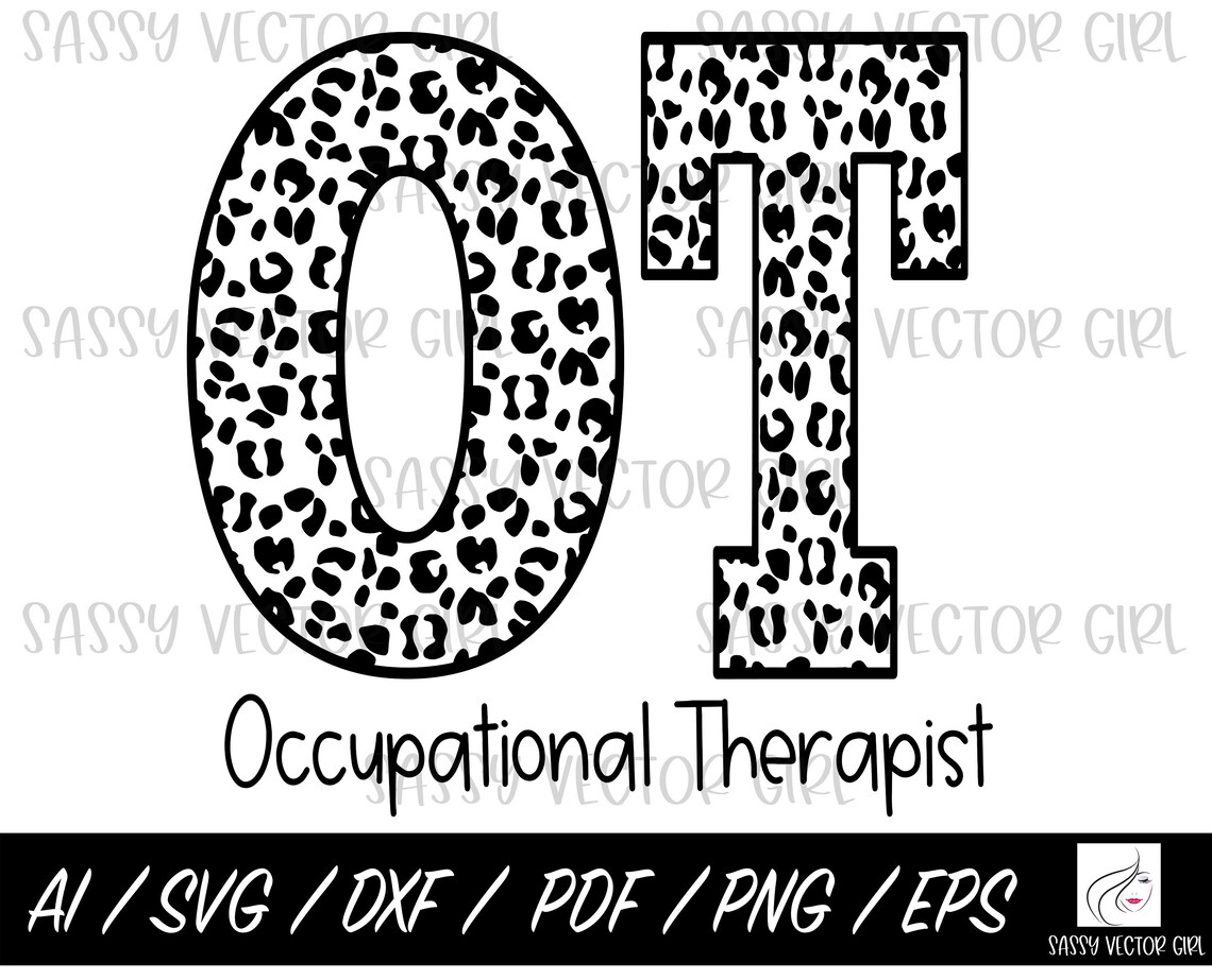 OT Svg Occupational Therapist Svg Occupational Therapy Png | Etsy