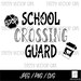 School Crossing Guard Svg, Crossing Guard Svg, Crosswalk Attendant Png ...