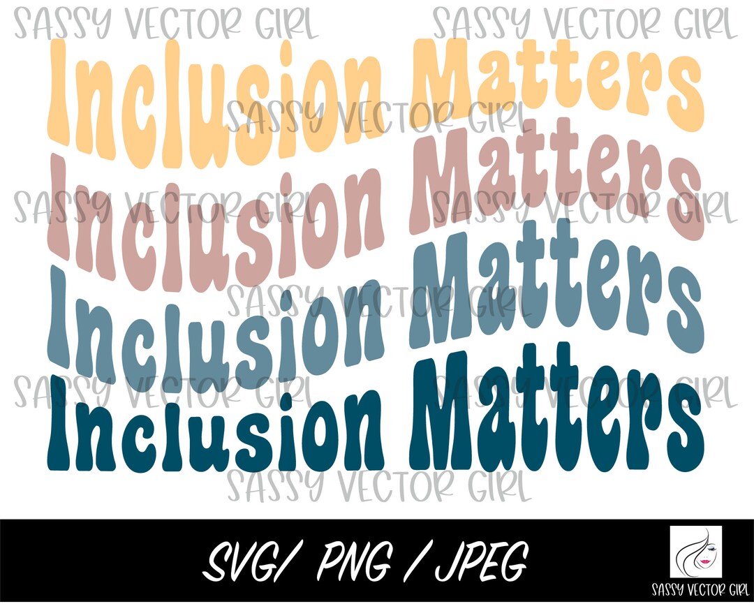 Inclusion Matters Png, Inclusion Svg, Neurodiversity Svg, Autism ...