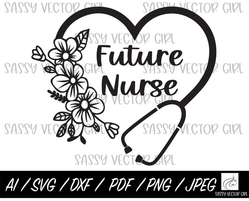 Future Nurse SVG Nursing Student Svg Future RN Svg Nursing - Etsy
