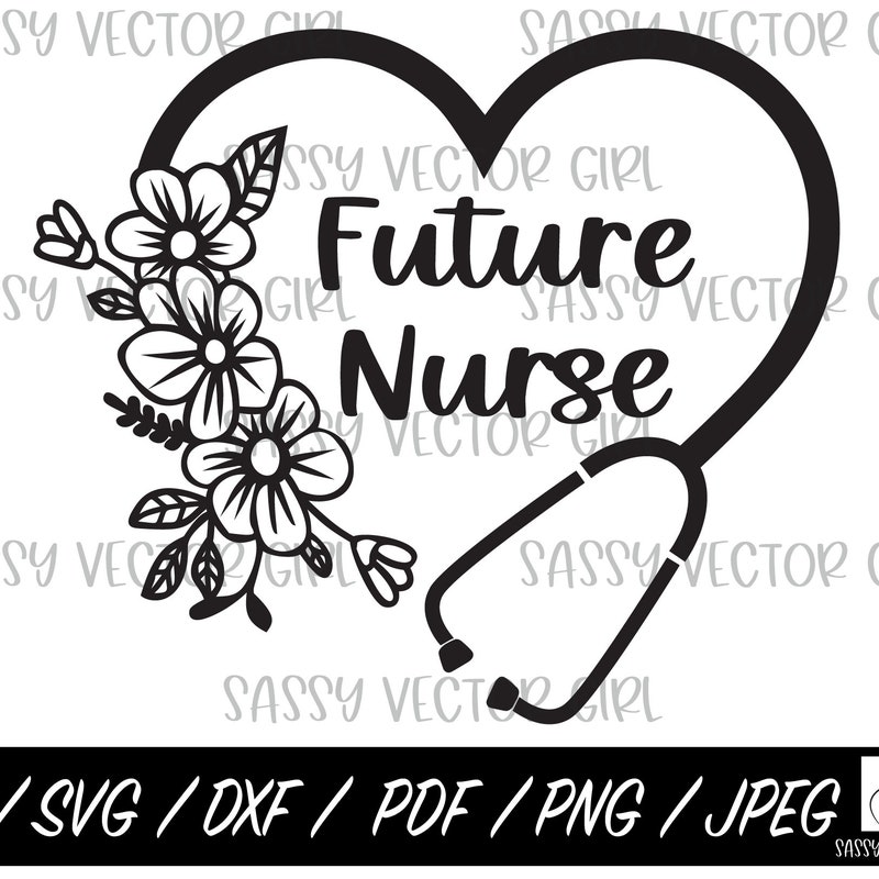 Future Nurse Svg - Etsy