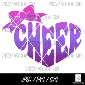 Cheer Png, Cheer Heart Png, Cheer Shirt Png, Cheer Bow Svg ...