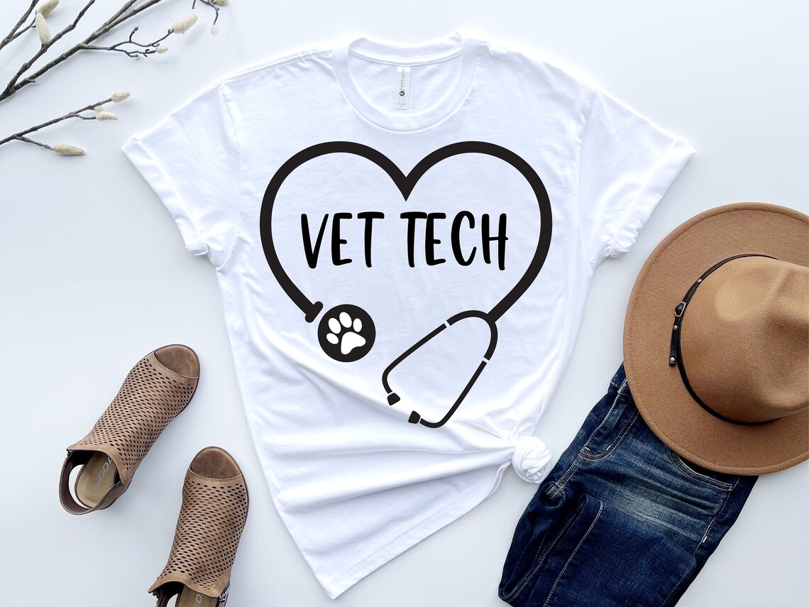 Vet Tech Svg Veterinary Technician Instant Download - Etsy
