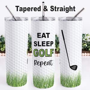 Golf PNG Tumbler Wrap Design, Golfing Sublimation Design, Add Your Own ...