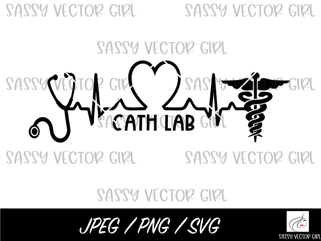 Cath Lab Svg, Cath Lab Nurse Cut File, Cath Lab Crew Shirt Design ...