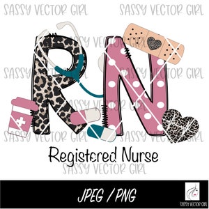 RN Nurse Png, Registered Nurse Png, Rn Shirt Design, Instant Download ...