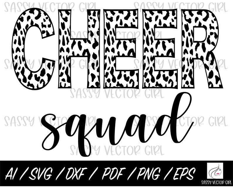 Cheer Squad Svg Cheer Svg Cheerleading Svg Instant - Etsy