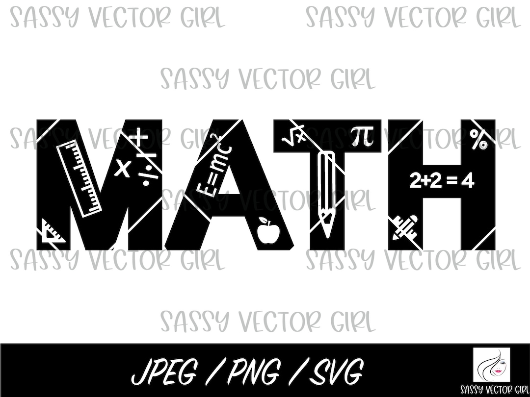 Math SVG, Math Teacher Png, Cut File, Math Shirt Svg, Cut Files, Cricut ...