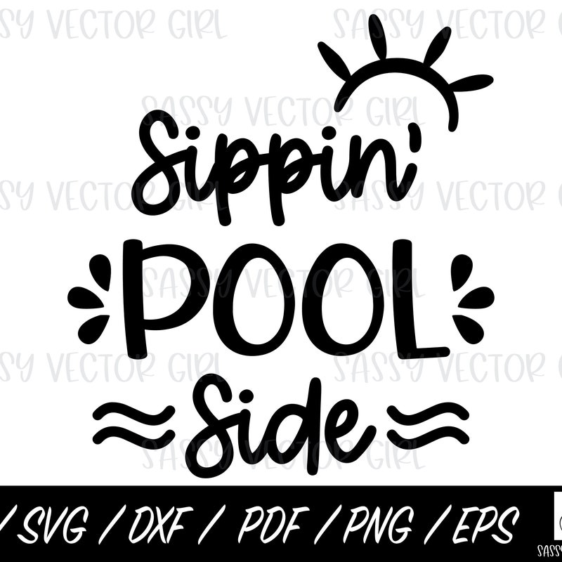 Pool Svg - Etsy