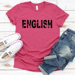 English SVG, English Png, English Teacher Svg, English Sublimation ...