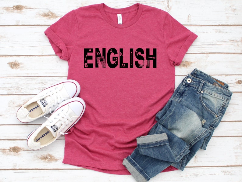 English SVG, English Png, English Teacher Svg, English Sublimation ...