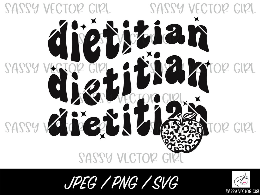 Dietitian Svg, Registered Dietitian Svg, Nutritionist Png, Dietician ...