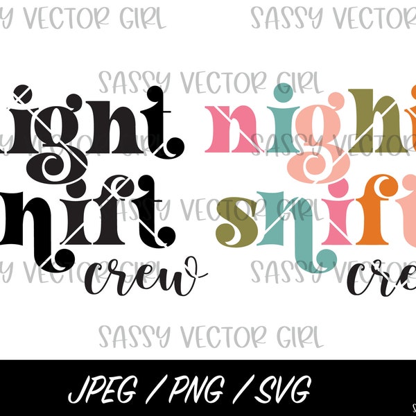 Night Shift Worker - Etsy