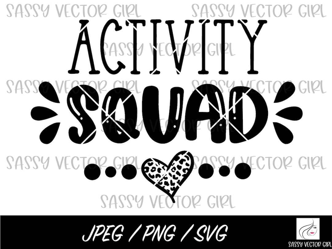Activity Squad Svg, Activity Squad Png, Activity Director Svg, Office ...