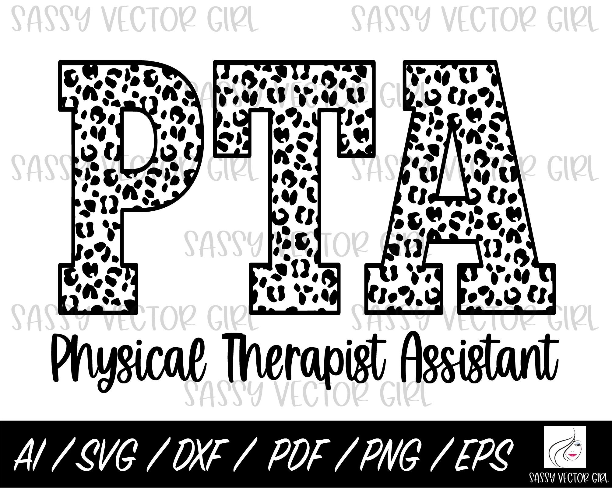 PTA Svg Physical Therapist Assistant Svg Physical Therapy - Etsy