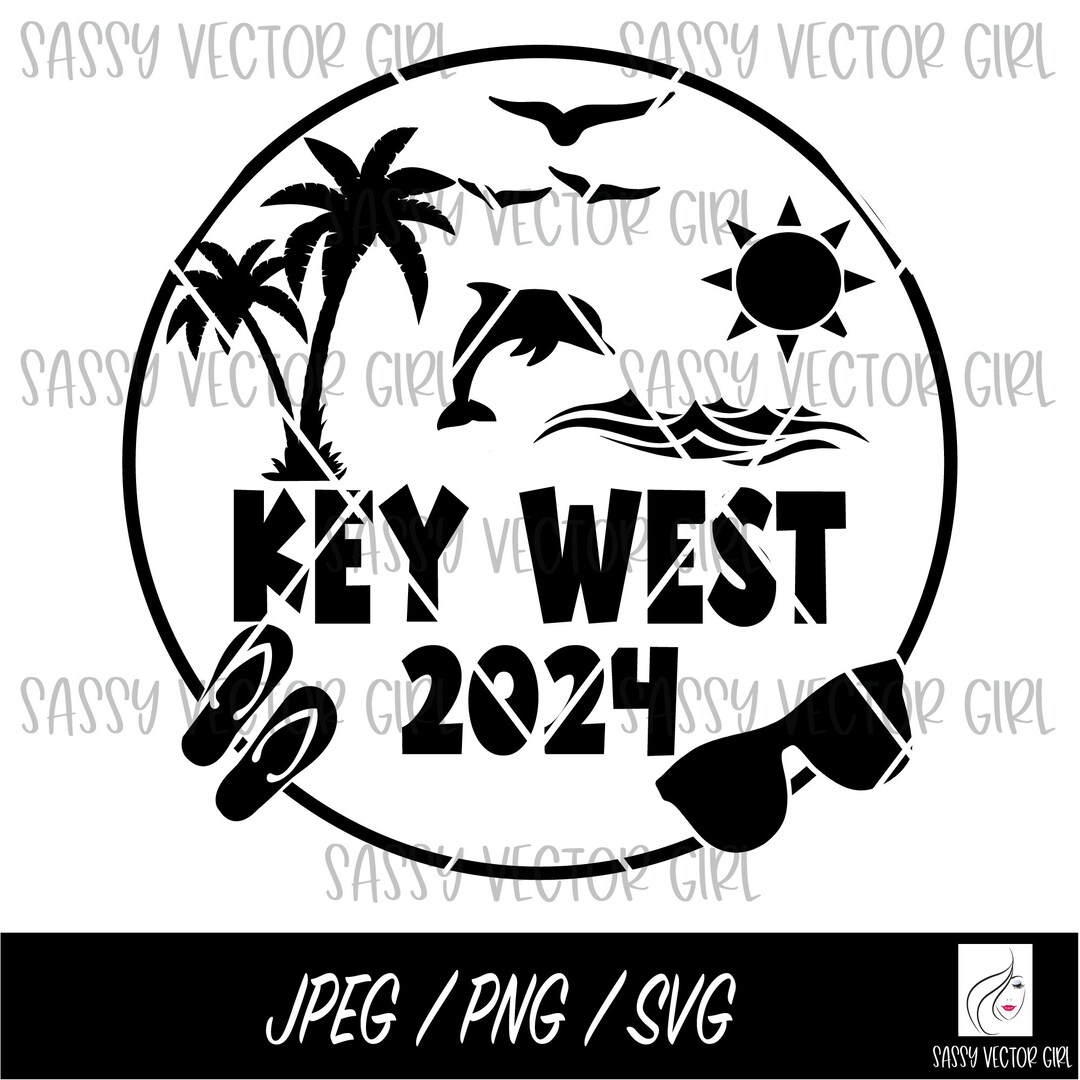 Key West Svg, Key West 2024 Png, Key West Shirt, Florida Keys Girls ...