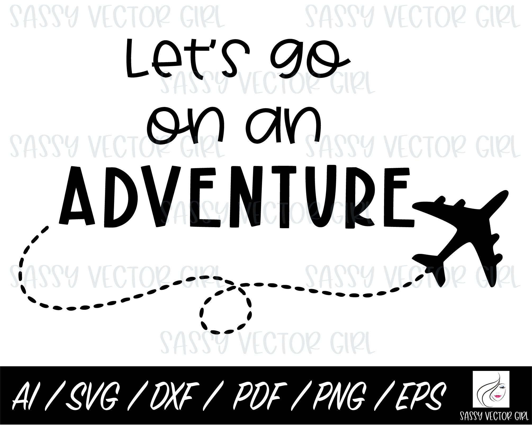Traveling Svg, Let's Go on an Adventure Png, Adventure Svg, Vinyl Cut ...