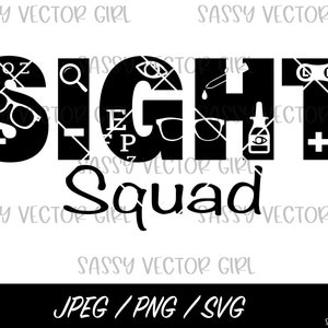 Sight Sqaud Svg, Optometry Svg, Glasses Png, Optometry Heart Svg ...