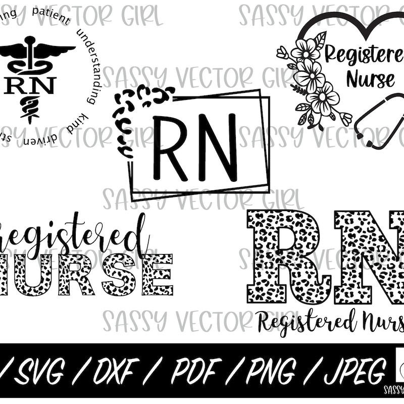 Rn Svg - Etsy