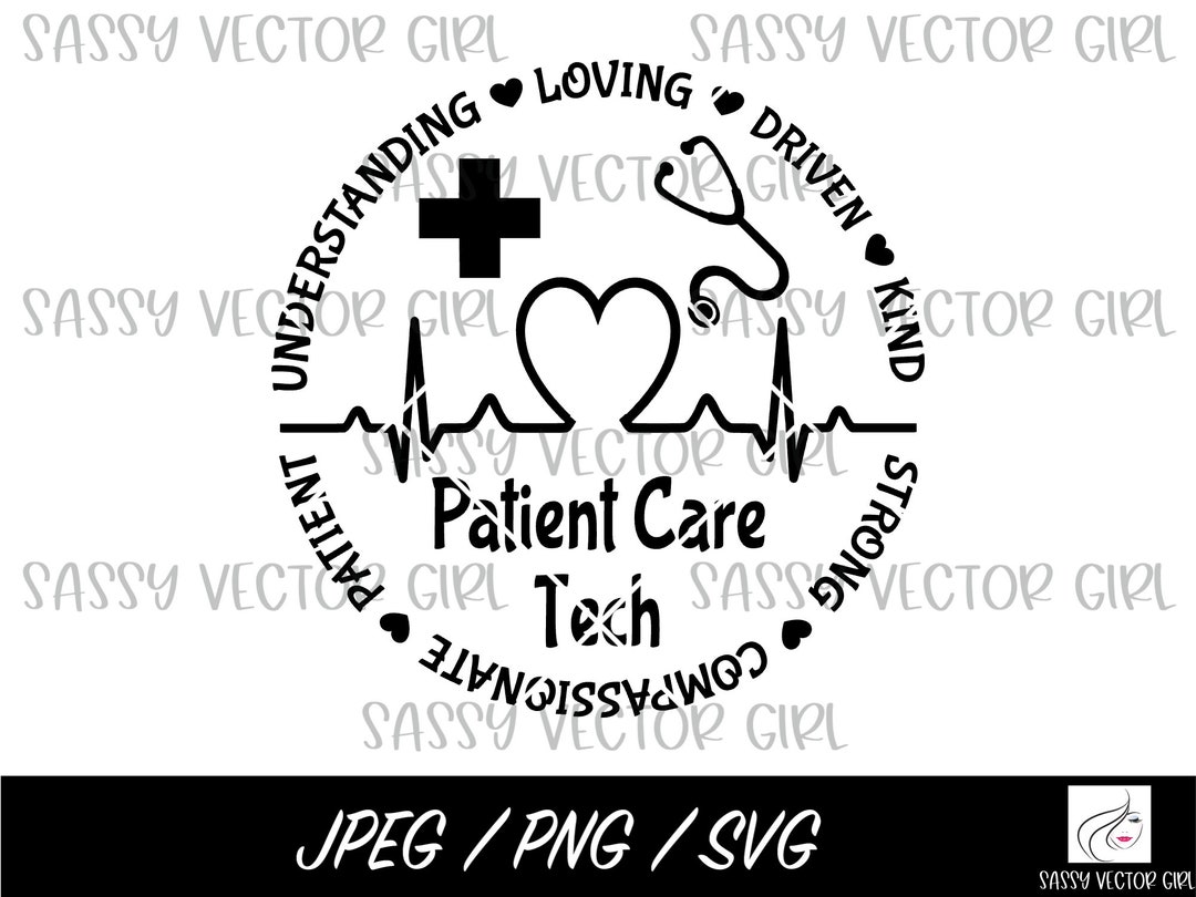 Patient Care Technician Svg, PCT Svg, PCT Png, Patient Care Tech Svg ...