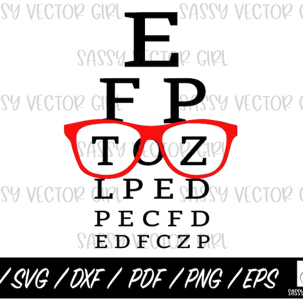 Eye Chart Art - Etsy