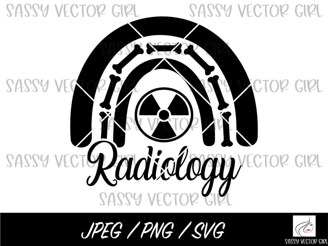 Radiology Svg, Rad Tech Rainbow Svg, Radiologic Technologist Svg, Xray ...