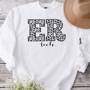 ER Tech Svg, ER Tech Cut File, Emergency Room Technician Shirt Design ...