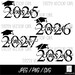 2027 Graduation Cap Svg, Class of 2027 SVG, Graduate Cut File ...