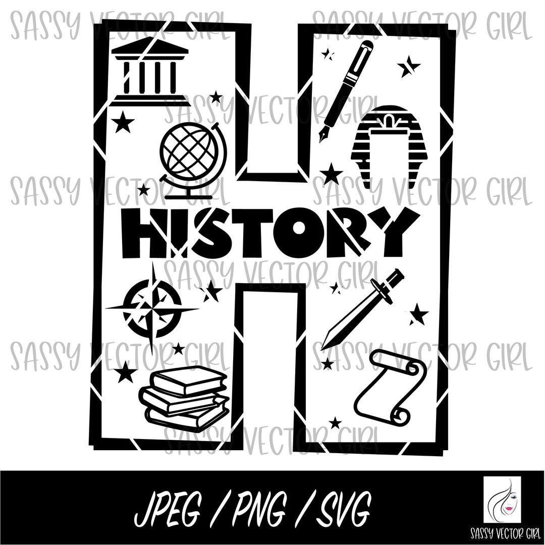 History Svg, Social Studies Png, History Svg, Sublimation Design ...