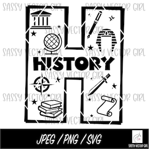History Svg, Social Studies Png, History Svg, Sublimation Design ...