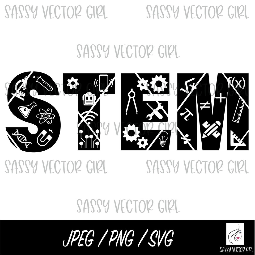 Stem Svg, Steam Svg, Stem Png, Science Cut File, Stem Shirt Svg ...