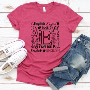 English SVG, English Png, English Teacher Svg, English Sublimation ...