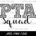 PTA Squad Svg, PTA Svg, Pto Png, Parent Teacher Association Svg, Pta ...