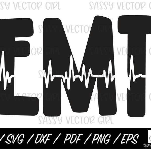 Emt Svg - Etsy