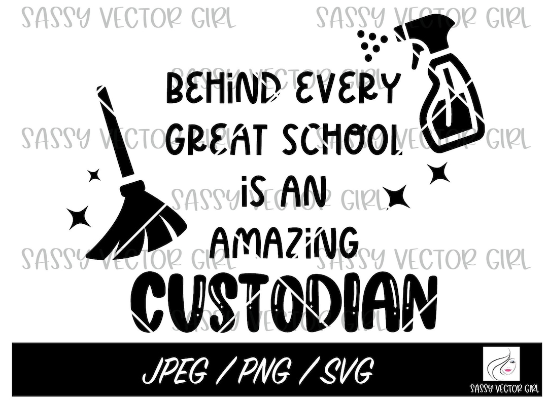 Custodian Svg, School Custodian Png, Janitor Svg, Custodian Shirt Png ...