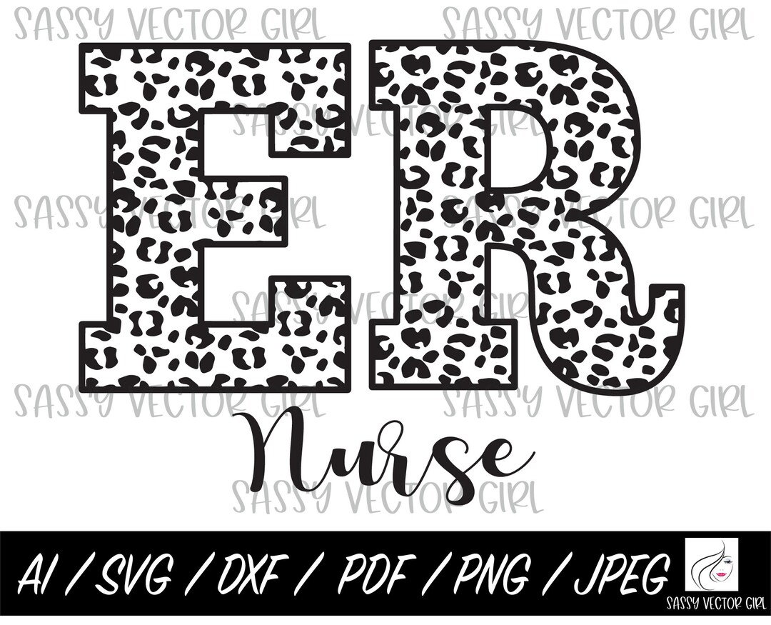 ER Nurse Svg, ER Nurse Cut File, Emergency Room Nurse Shirt Design ...