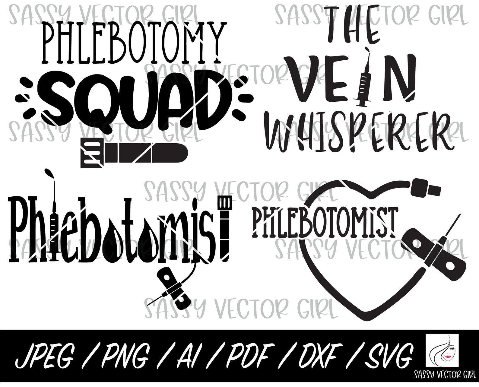 Phlebotomist Svg Bundle, Phlebotomy Squad Svg, Phlebotomy PNG ...