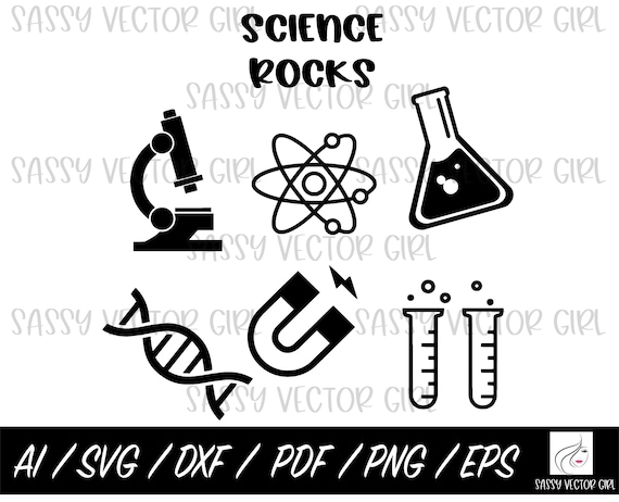 Science Bundle Svg Science Teacher SVG Science Clipart Png | Etsy