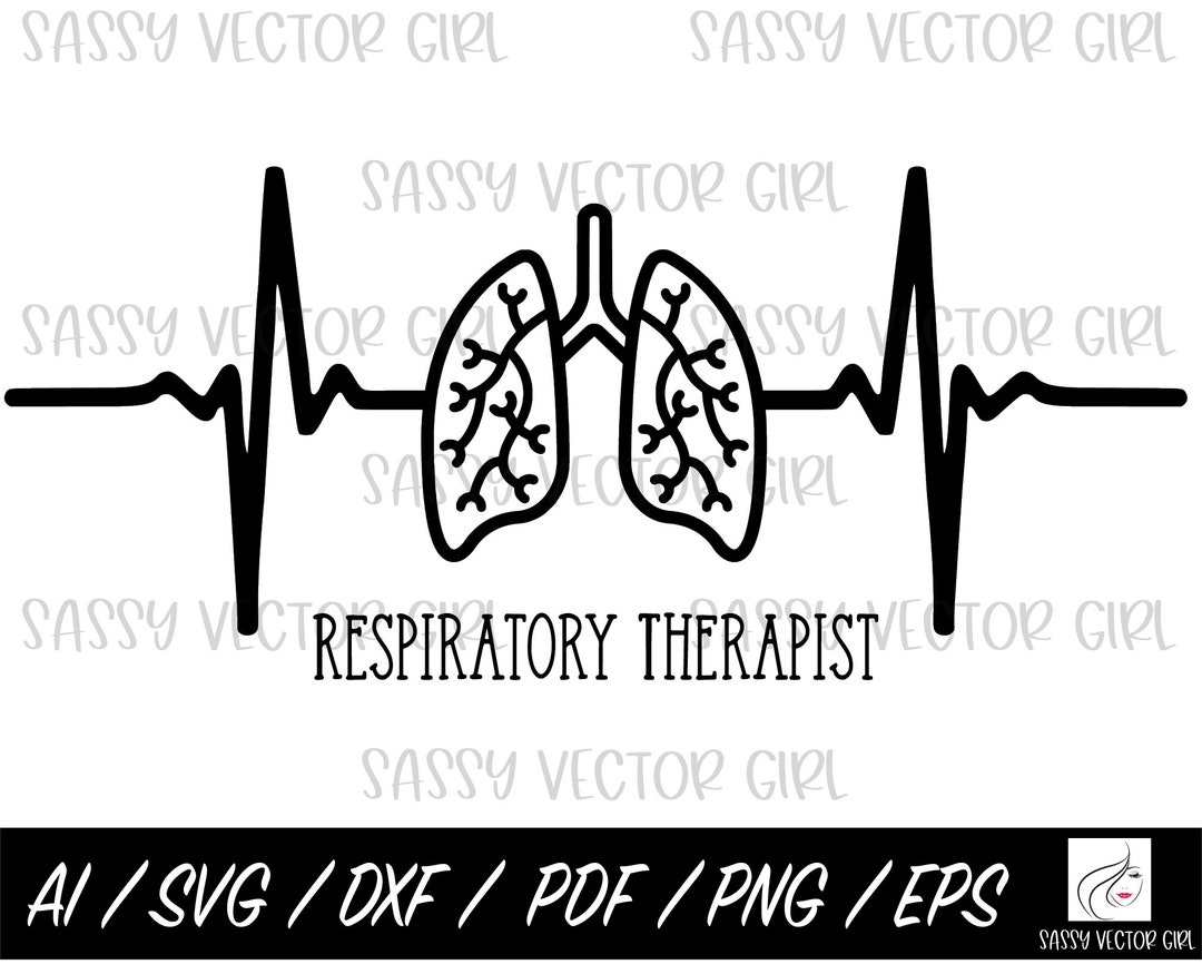 Respiratory Therapist SVG, Rt Svg, Respiratory Therapy Svg, Lungs Svg ...