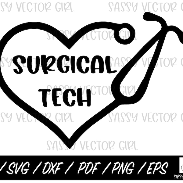 Surgical Tech Tools Svg - Etsy