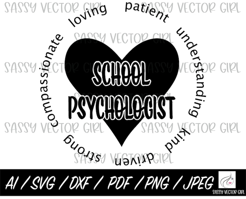 School Psychologist Svg School Psychologist Cut File - Etsy