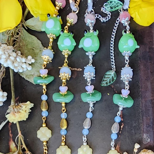 Eyeglass Chain Gold Cute - Etsy