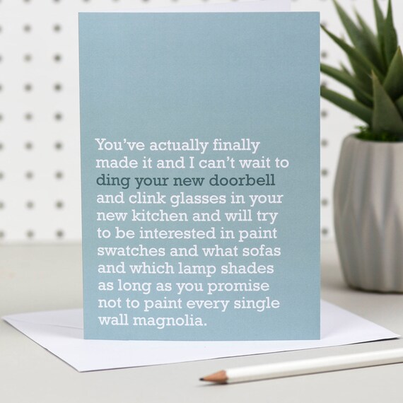 Happy Moving Day Card