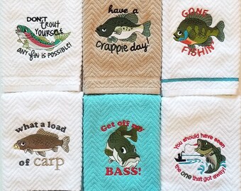 Fish Hand Towels - Etsy
