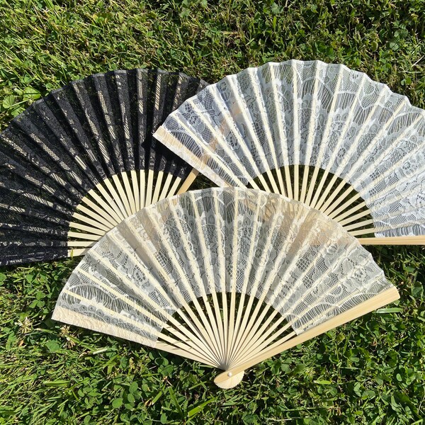 Lace Fan - Etsy
