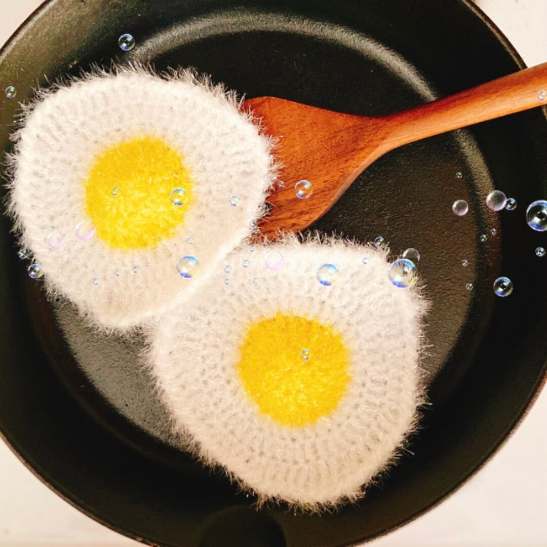 Dish Scrubbies | Scrubber | Scrubbie | Scrubby | Reusable | Egg Shape ...