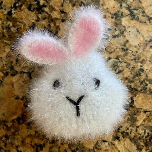 Dish Scrubbies Scrubber Scrubbie Scrubby Sponge Reusable Rabbit Bunny ...