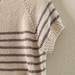 Stripped TEE Knit Pattern - Etsy