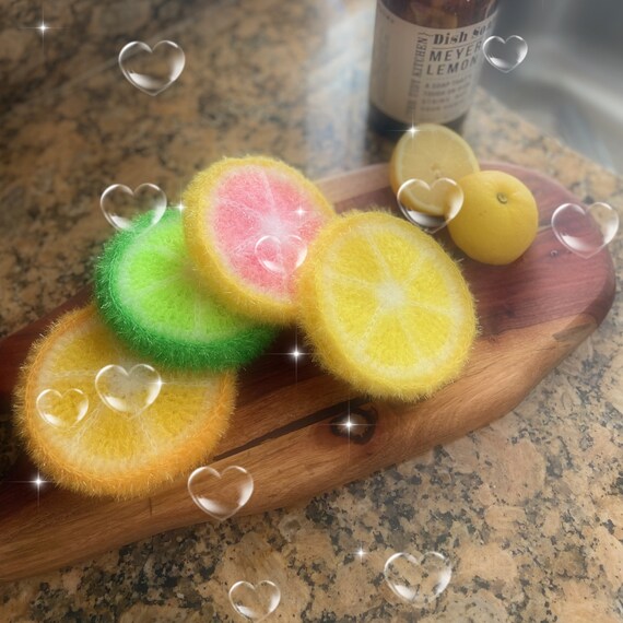 Dish Scrubbies Scrubber Scrubbie Scrubby Reusable | Etsy