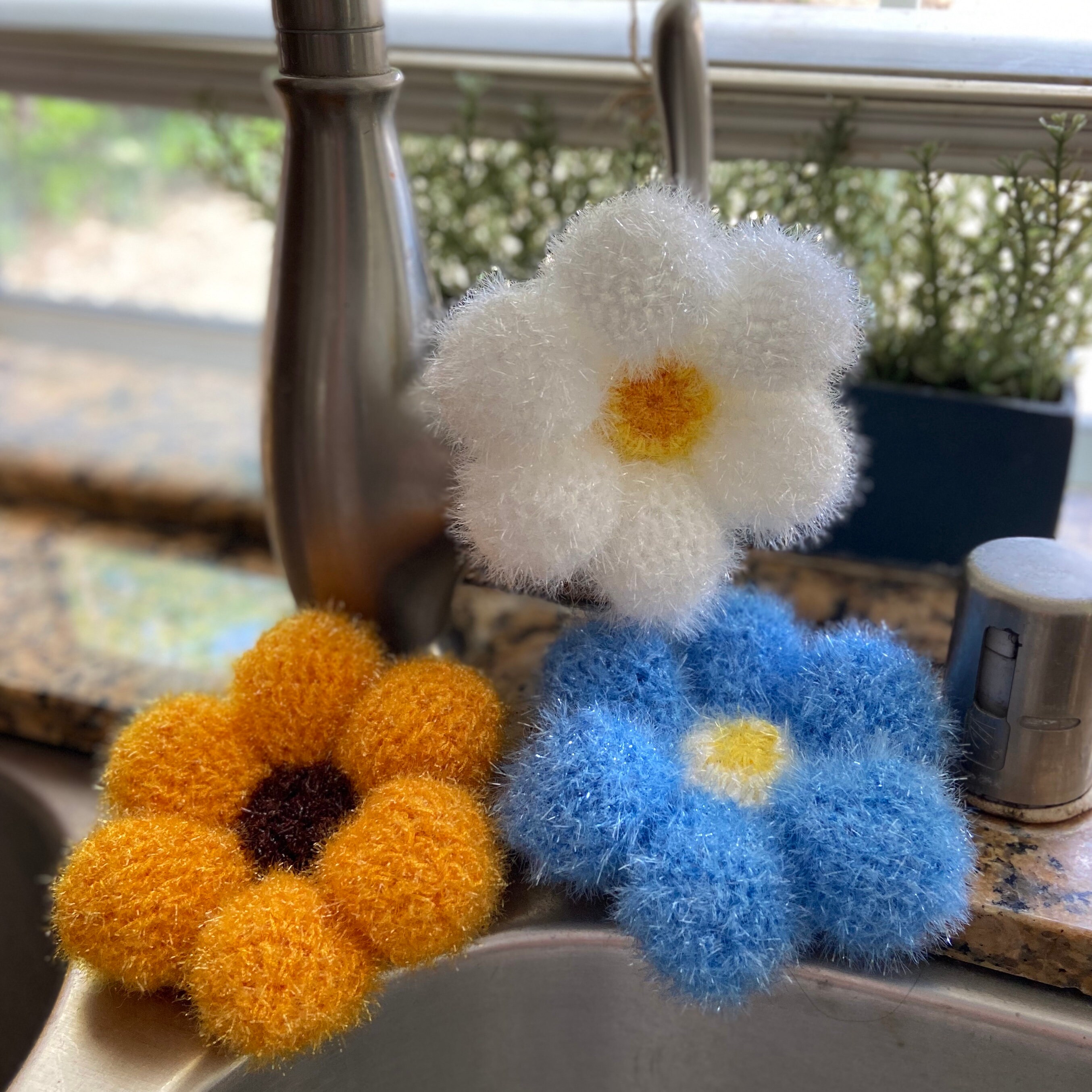 Dish Scrubbies Scrubber Scrubbie Scrubby Reusable | Etsy